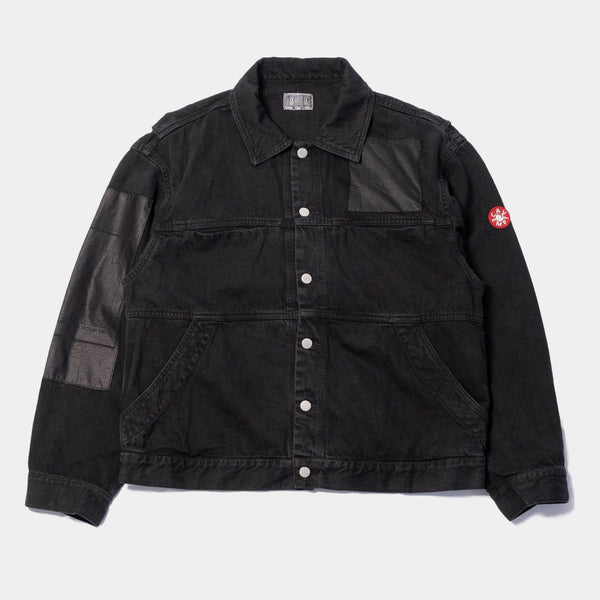 Cav Empt Overdye VH EX DNA Denim Jacket - Charcoal