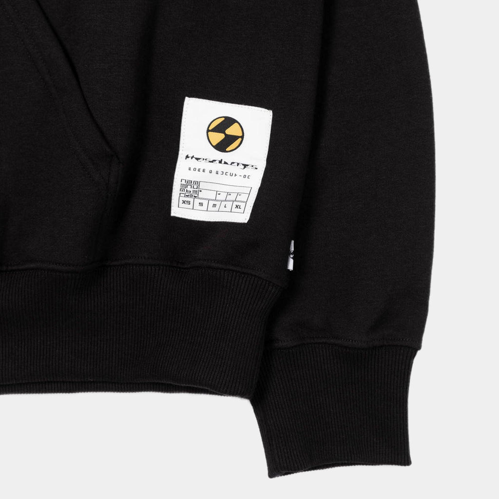 The Salvages The Salvages Amorph Logo OS Hoodie - Black – Never Never